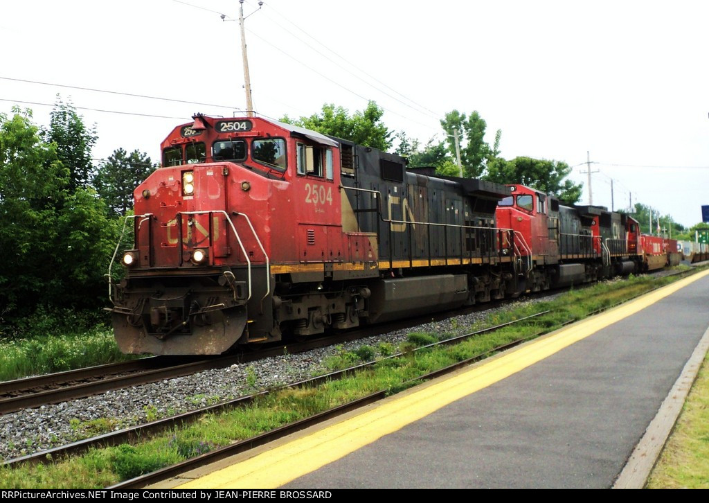 CN-2504 CN-2510 CN-5430 on rte 120 to Halifax